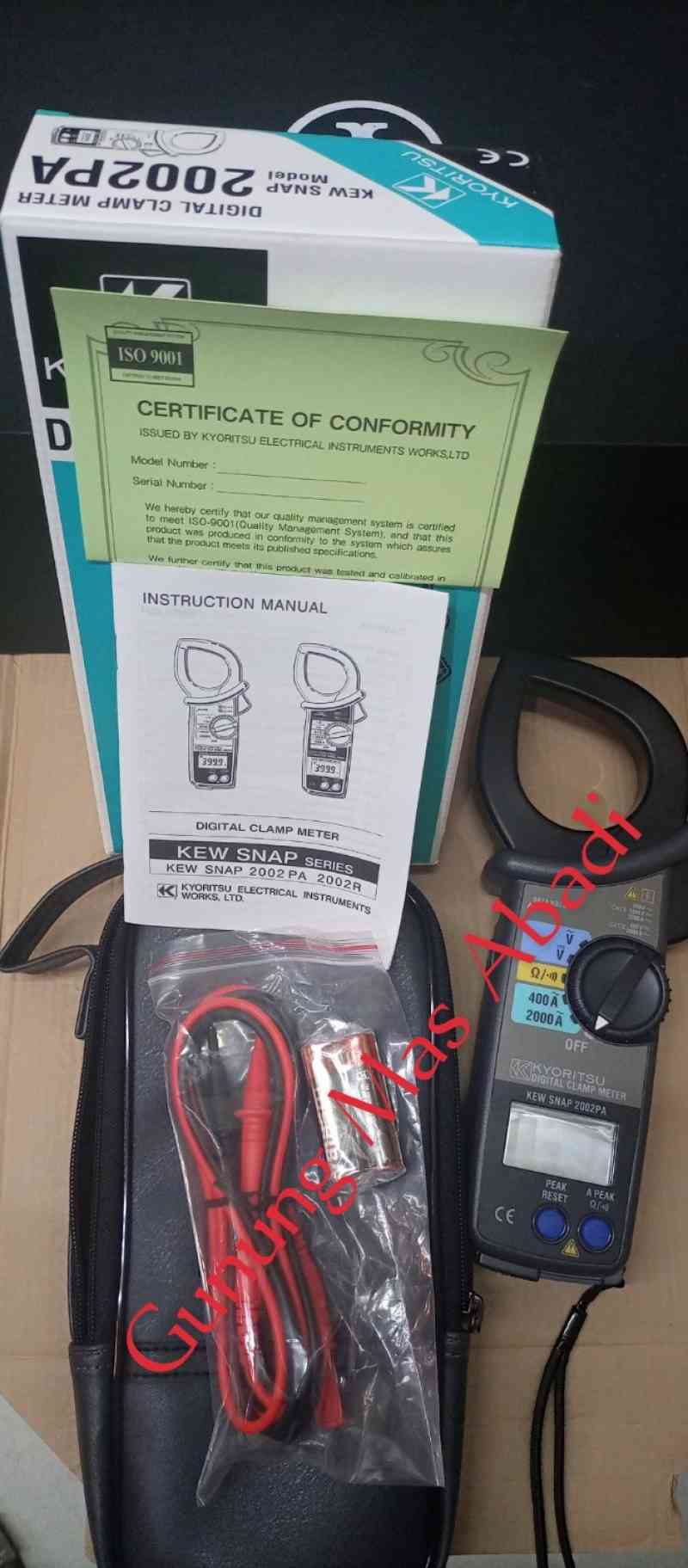 Promo KYORITSU 2002PA CLAMP METER Diskon 3% di Seller toko hardtool ...
