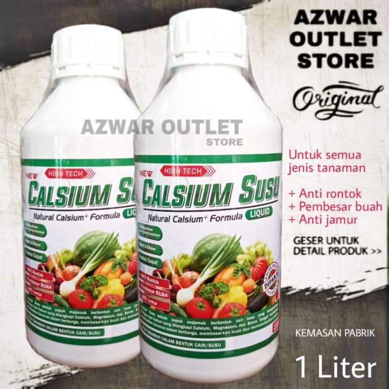 Jual Nutrisi lengkap untuk tanaman | Pupuk majemuk cair New Calsium ...