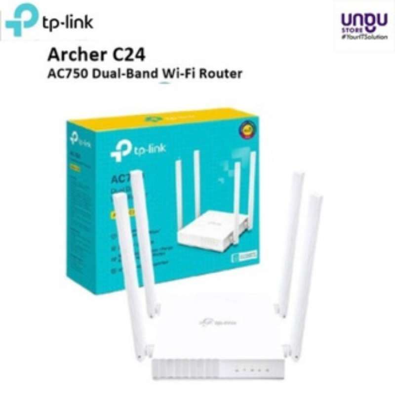 Jual Router Wireless Tp-link Archer C24 Ac750 Dual Band 300mbps ...