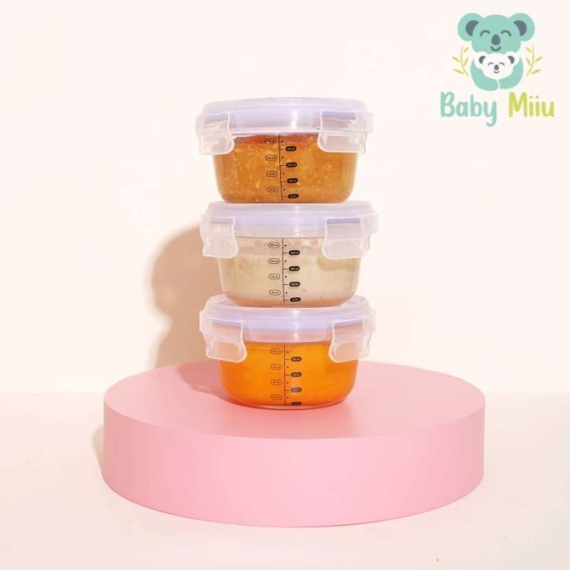 Jual Little Dimple Food Container 240ml 3pcs Di Seller Baby Miiu Shop ...