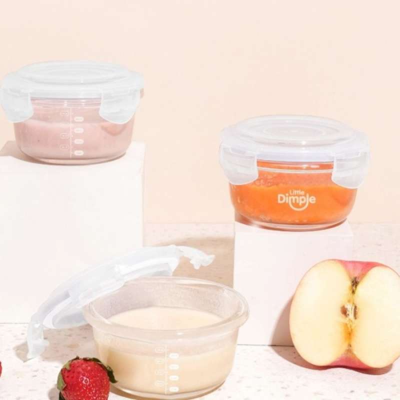 Jual Little Dimple Food Container 240ml 3pcs Di Seller Baby Miiu Shop ...
