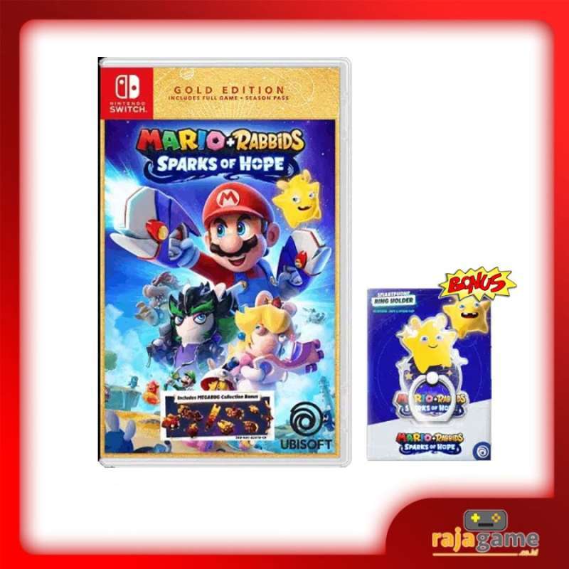 Jual Mario + Rabbids Sparks of Hope Gold Edition Nintendo Switch Game ...