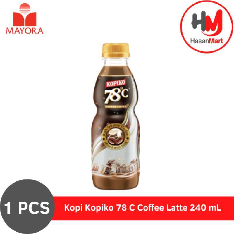 Promo KOPIKO 78 C Minuman Kopi Kemasan Botol - Coffee Latte 240 ml [1 PCS] Diskon 28% di Seller ...