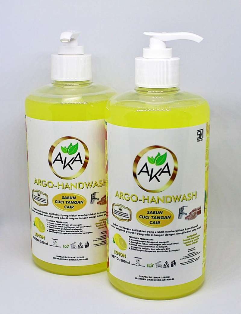 Jual AKA PREMIUM ARGO-HANDWASH Sabun Cucui Tangan 500ml di Seller ...