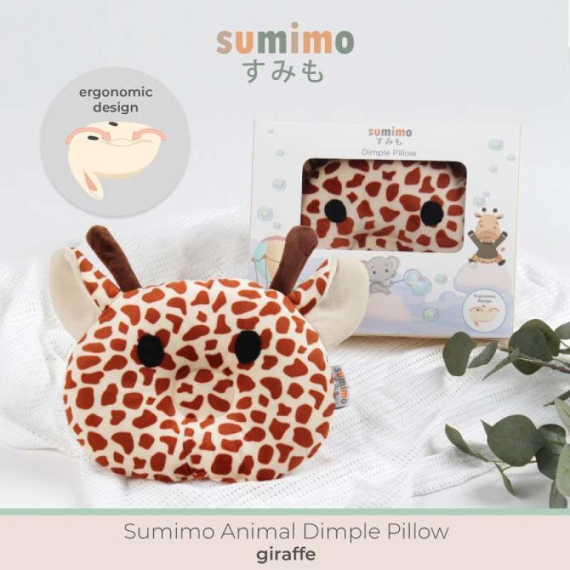 Jual Sumimo Animal Dimple Pillow Ergonomic Bantal Peang / Peyang Super ...