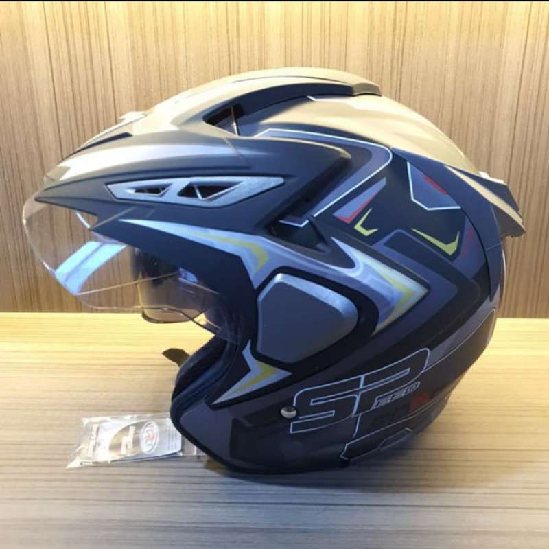 Promo Helm Half Face Dewasa Double Visor Anti Pecahsni Speed Force ...