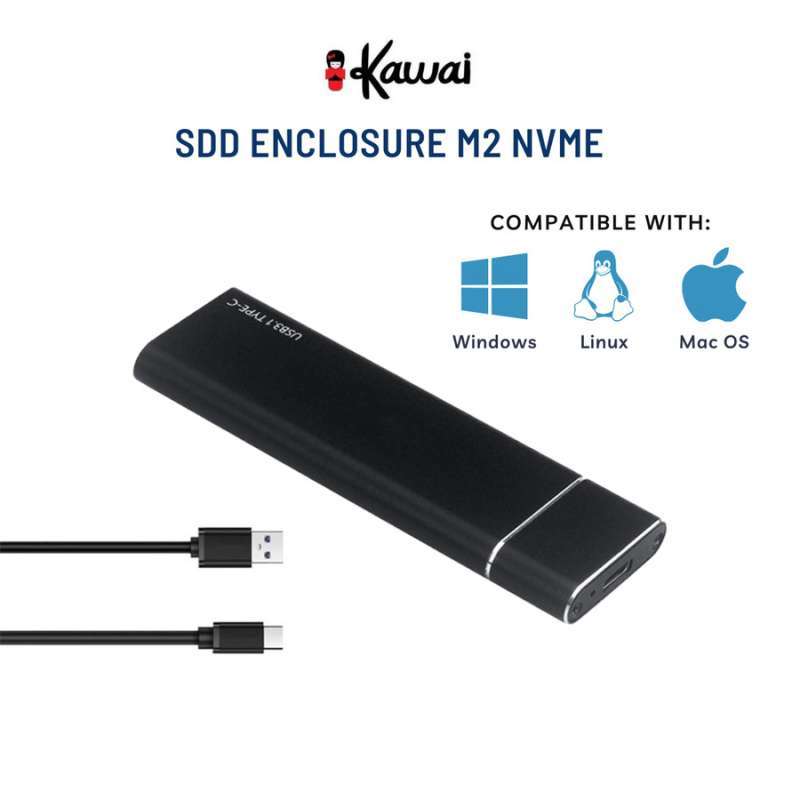 Promo Freebies - iKawai SSD Enclosure M2 NVME Internal Casing USB 3.1 ...