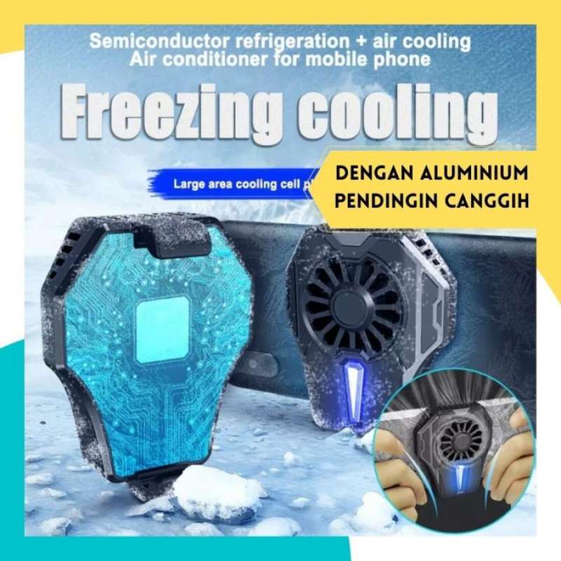 Promo Kipas Pendingin HP Ponsel Memo Cooler Fan Radiator Gaming Cooling ...