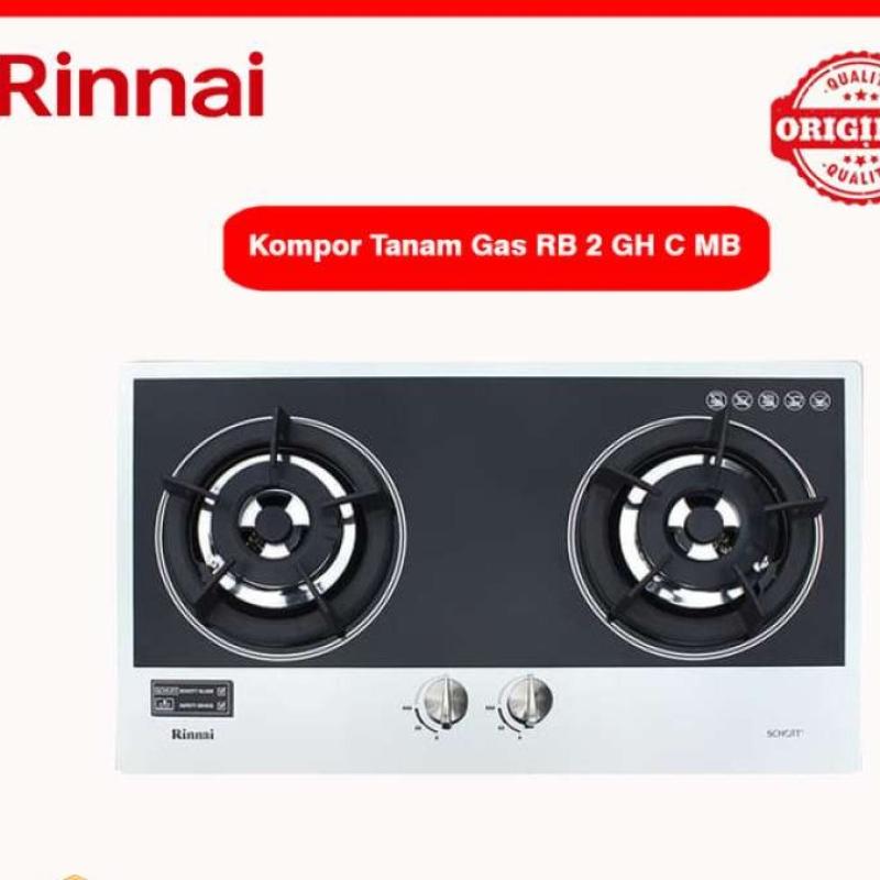 Promo Kompor Tanam Gas RINNAI RB 2 GH C MB Mirror Black Diskon 3% di Seller kitchenpart ...