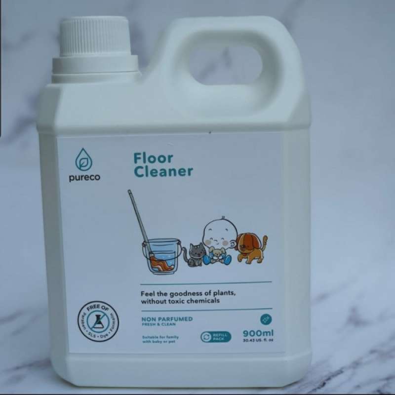 Promo Pureco - Floor Cleaner Lantai 900ml Diskon 17% di Seller rumah ...