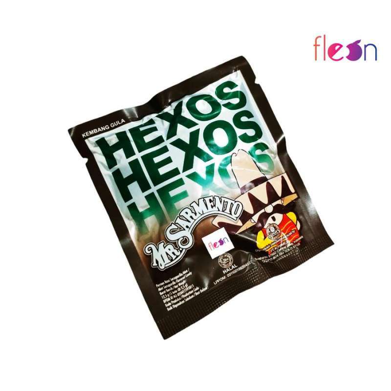 Jual Hexos Sarmento Permen Sarsaparilla Mint Sachet (isi 5 pc) di ...