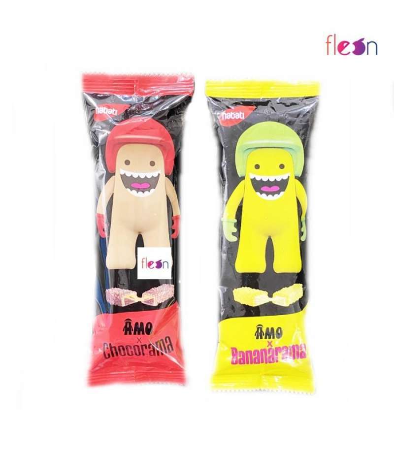 Jual Nabati Amo Bananarama / Chocorama Cokelat Wafer Pisang di Seller ...