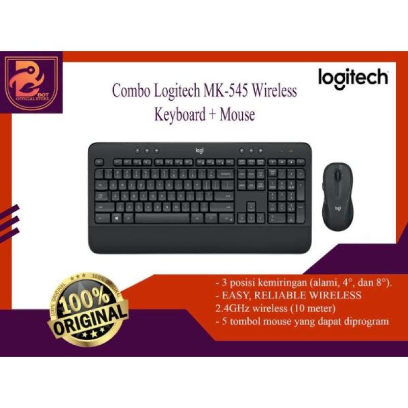 Jual Keyboard dan Mouse Combo Logitech MK-545 Wireless Original Garansi di Seller BOT_Komputer ...