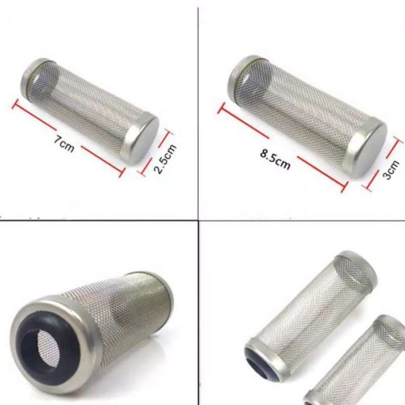 Promo Free Ongkir Saringan Stainless Pipa Filter Aquarium Fish Shrimp ...