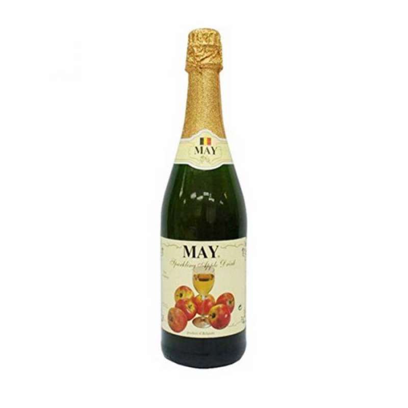Jual May Sparkling Juice Apple Btl 750ml Di Seller Jaya_berkat - Parung ...
