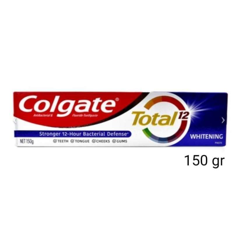 Jual Pasta Gigi Odol Colgate Total Whitening 150 Gr Pro White Anti ...