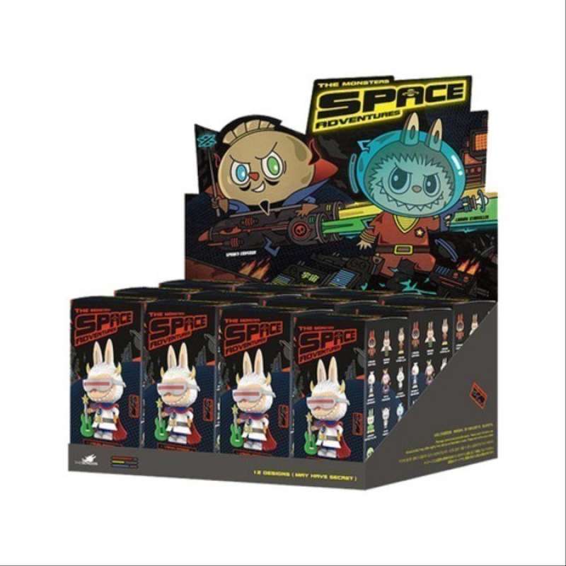 Jual Pop Mart X How2work The Monsters Space Adventures Labubu Wizard Di ...