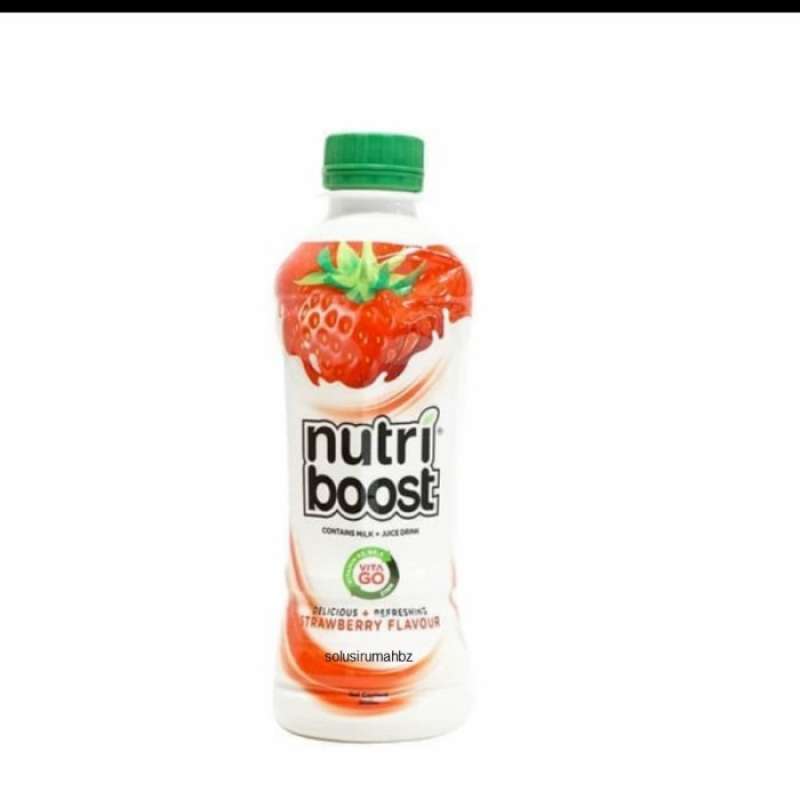 Jual Nutri Boost Rasa Stroberi 300ml trawberry Juice Milk Susu Jus 300 ...