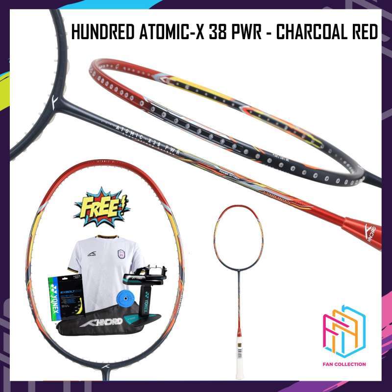 Jual Hundred Raket Atomic-x 38 Power Raket Badminton Original Di Seller ...