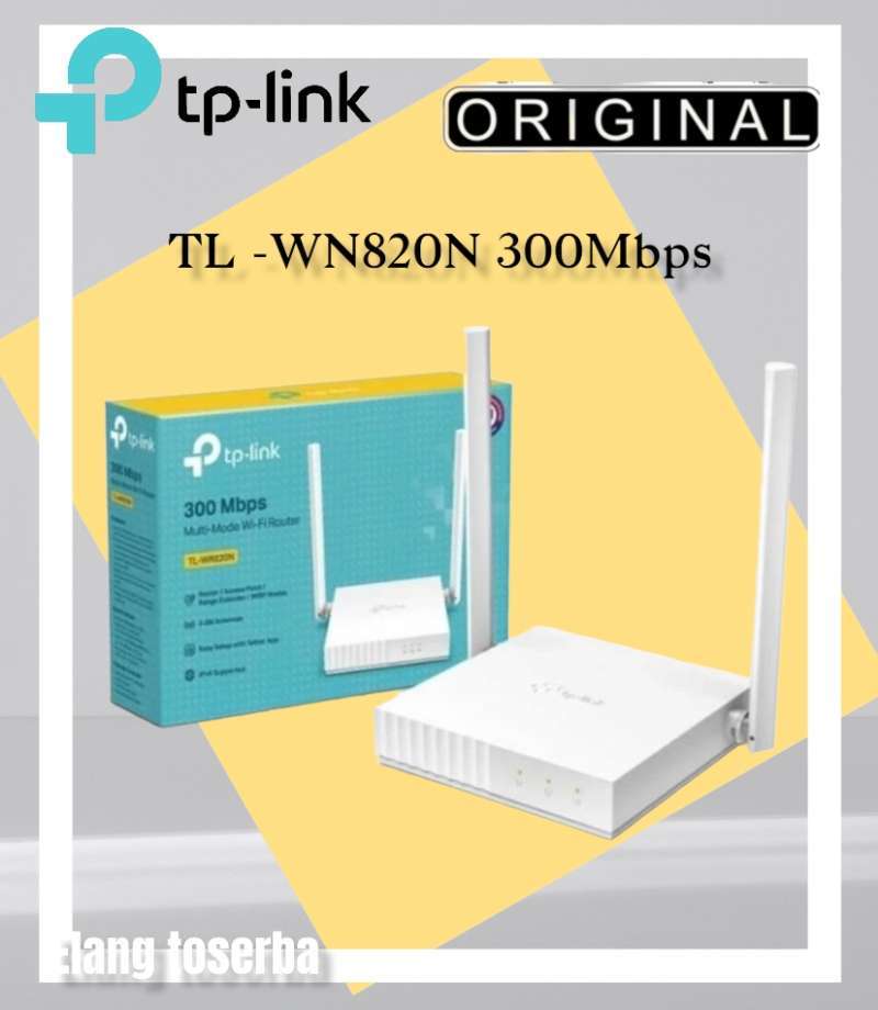 Jual Tp Link Tl Wr820n 300mbps Wireless N Speed Router Tp Link Multi