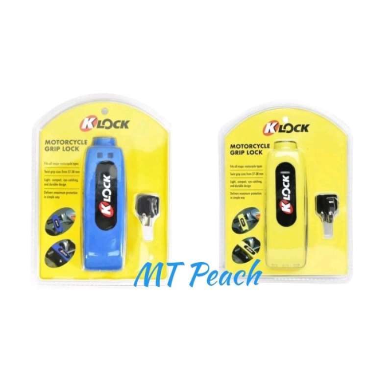 Jual K-LOCK GEMBOK TUAS GAS MOTOR / MOTORCYCLE STEEL GRIP LOCK di ...