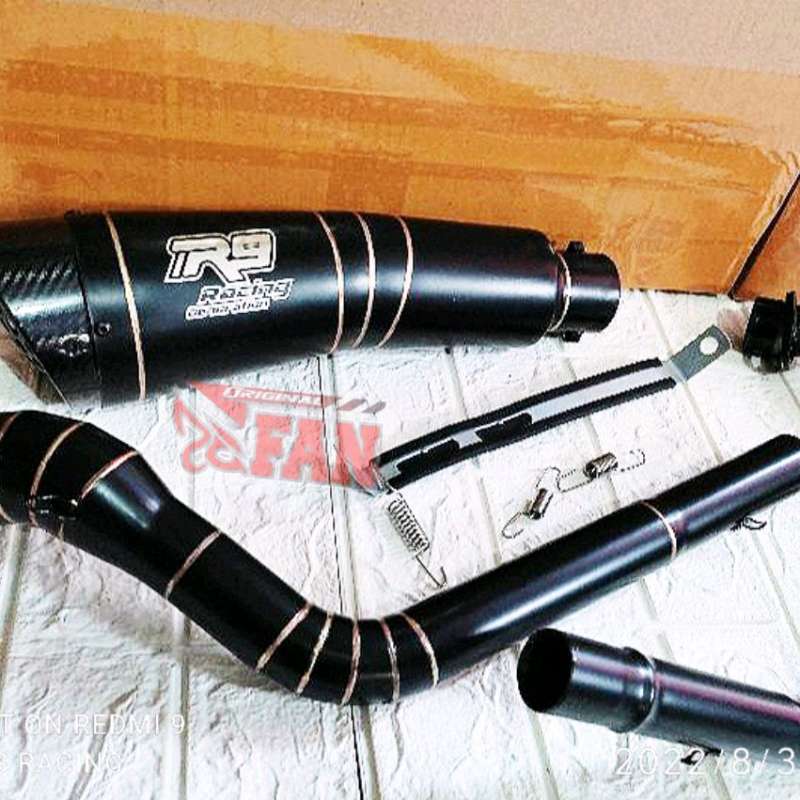 Promo KNALPOT RACING R9 H 2 VIXION TIGER SATRIA FU VERZA MEGAPRO CB150R ...