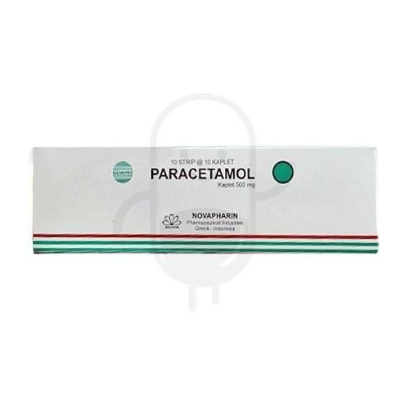 Jual Paracetamol Novapharin 500 Mg Box 100 Kaplet Di Seller Apotek ...