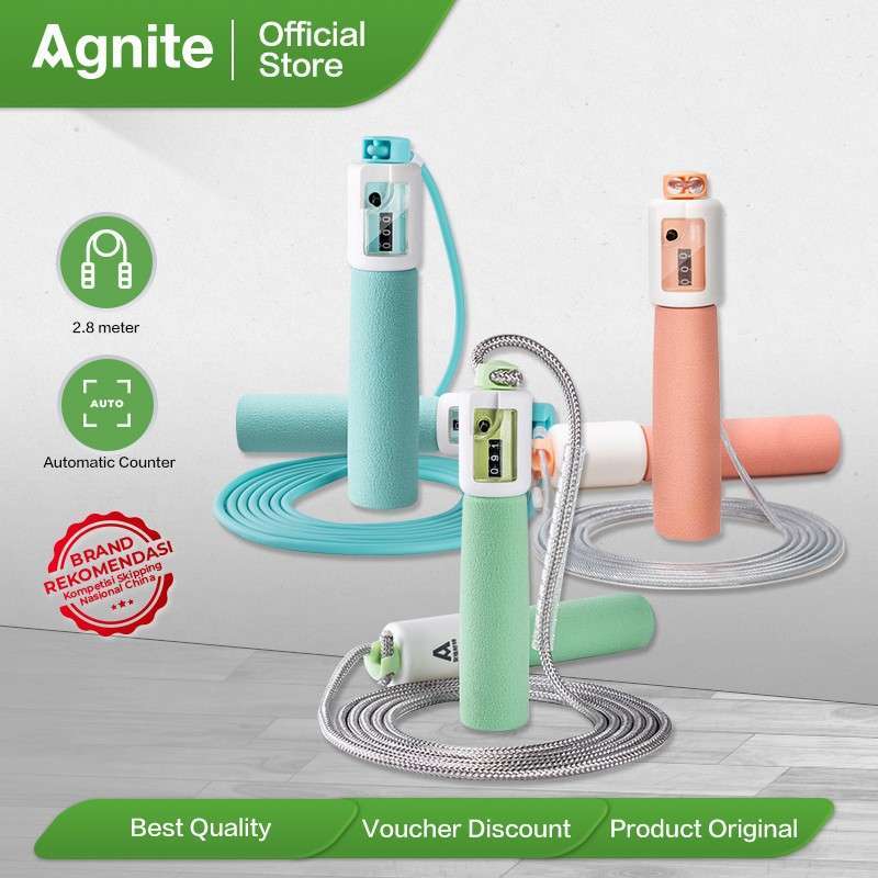 Jual Deli Agnite Skipping / Lompat Tali Automatic Counter Bisa Hitung ...