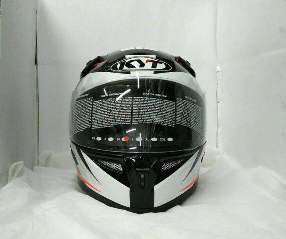 Jual Kyt K2 Diamond Black Red Full Face Fullface Double Visor Di Seller ...