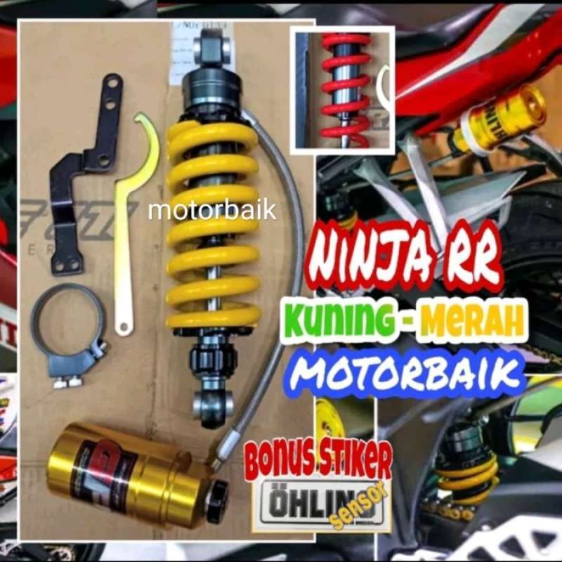 Jual monoshock RIDE IT tabung pisah Ninja RR 150 rebound klik tabung fungsi di Seller Gasta Depn ...