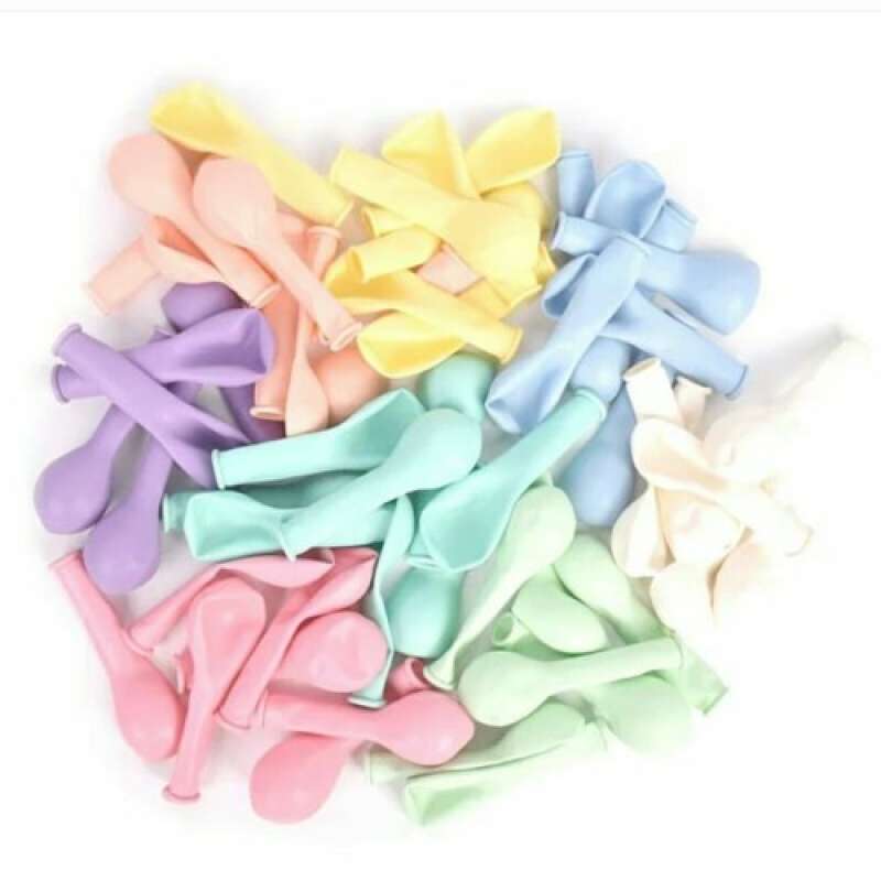 Promo Alimama - BALON PASTEL 12 INCH - Balon Macaron Makaron Latex Inch ...