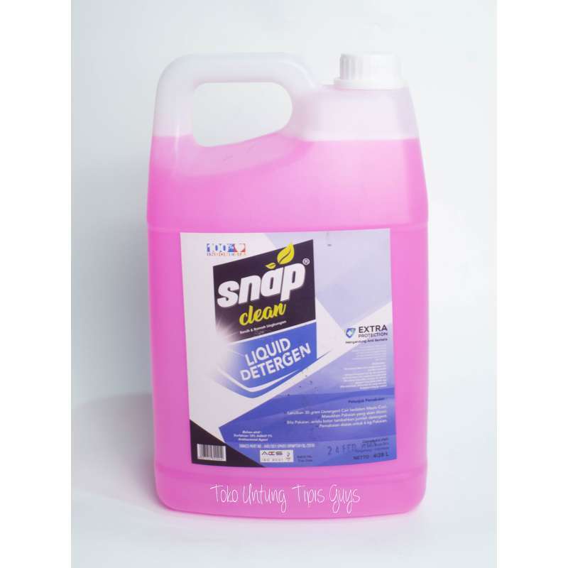 Jual Snap Clean Liquid Deterjen - Deterjen Cair - Deterjen Laundry 4 ...