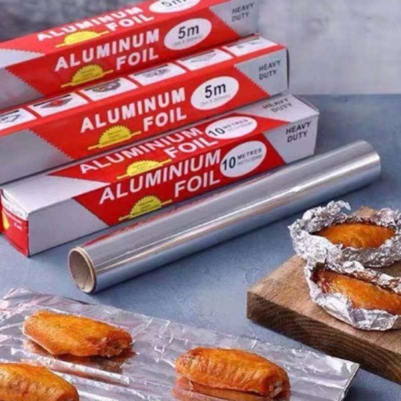 Jual Alumunium Foil Roll / Foil Warp Makanan / Kertas Alumunium Foil ...