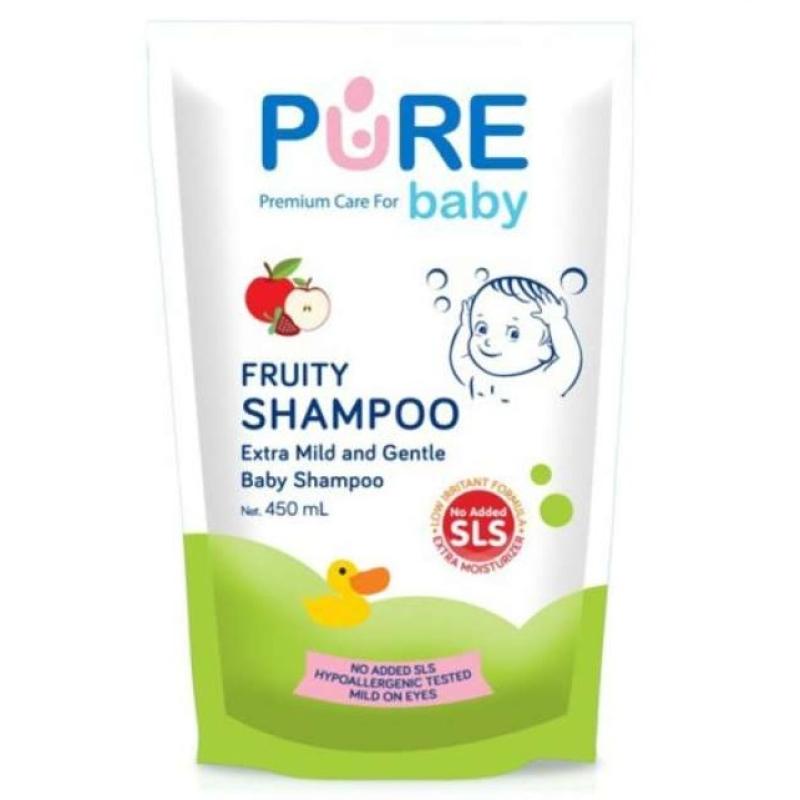 Promo Pure Bb Baby Shampoo Fruity 450ml Refill Diskon 21% Di Seller Mom ...