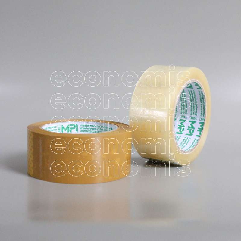Jual Lakban Bening - Lakban Cokelat Mpi Ekomonis 100 Yard Gojek-grab 1 ...