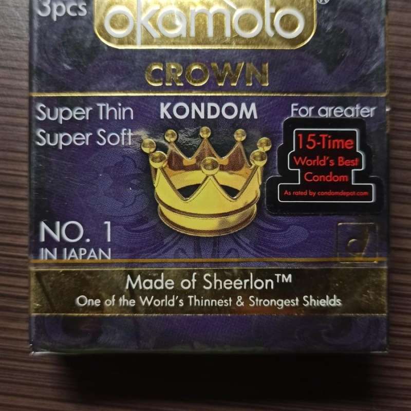 Jual kondom okamoto crown japan alat kontrasepsi bukan durex fiesta ...