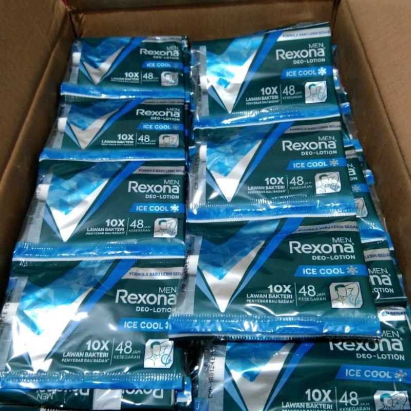 Jual Rexona Men Rexona Deo Lotion Renceng 12 sachet x 9gr di Seller ...