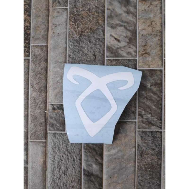 Jual Cutting Stiker Logo Angelic Rune Motor Helm Laptop Case Hp Tas ...