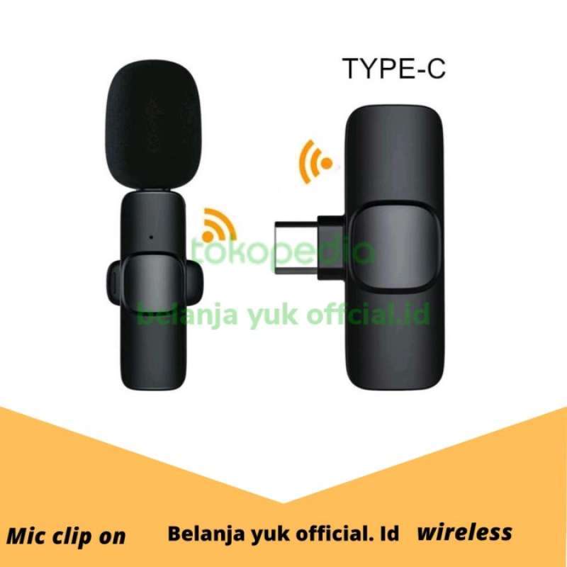Jual MICROPHONE WIRELESS LAVALIER MINI MIC CLIP ON VLOGGER YOUTUBER di ...