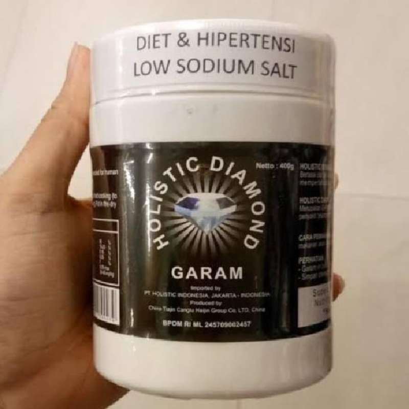 Jual Holistic diamond garam | garam diet & hipertensi | 400 grm di ...