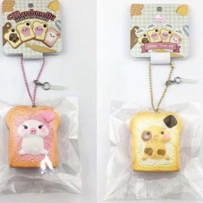 Promo Squishy Licensed Marshmelli Toast Mini By Creamiicandy (100% Ori) Diskon 16% di Seller ...