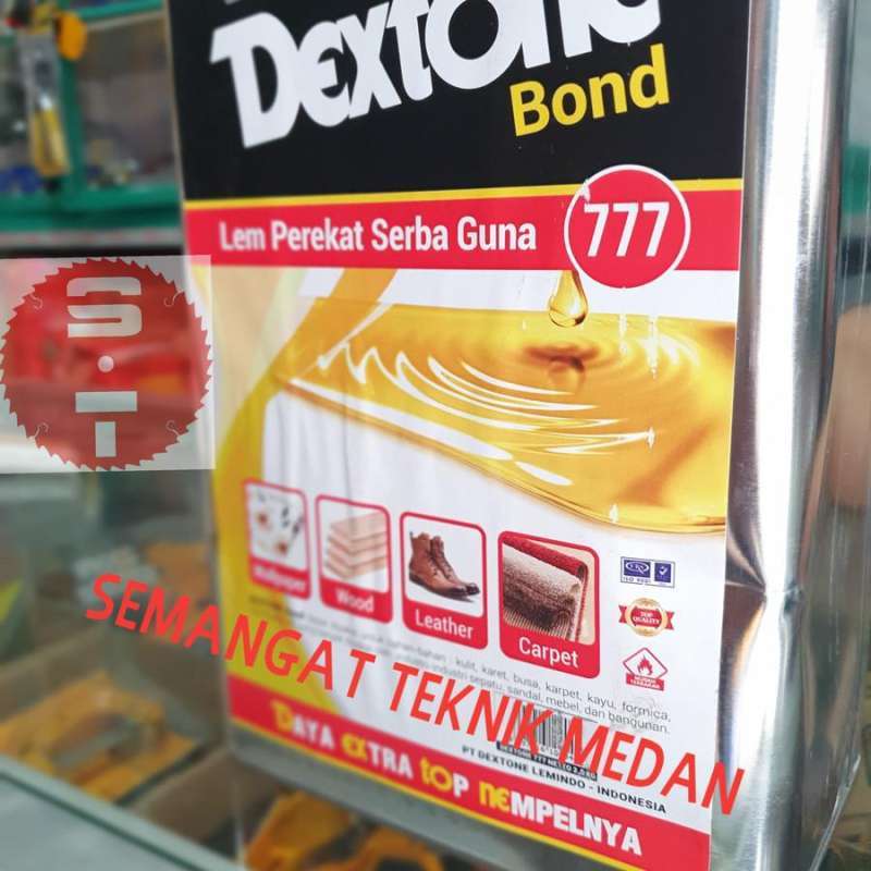 Jual Lem Perekat Serba Guna Karet Kulit Karpet Dextone Bond 777 Aibon 2 ...