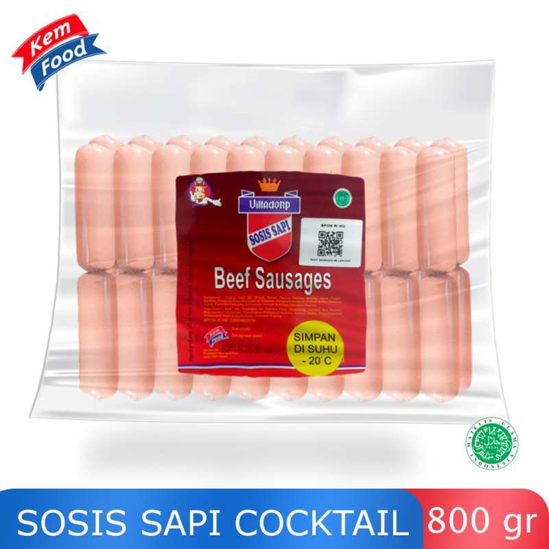 Jual Villadorp Sosis Sapi Cocktail Premium - 800 Gr Di Seller Kemfood ...