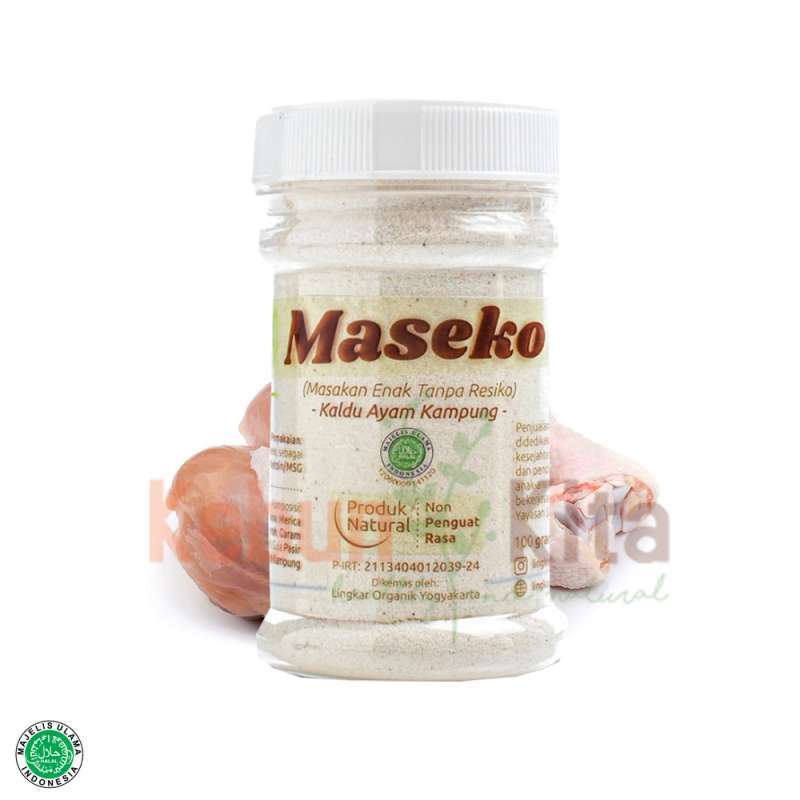 Jual Maseko Kaldu Bubuk Tanpa MSG - Kaldu Ayam di Seller Kebun Kita ...