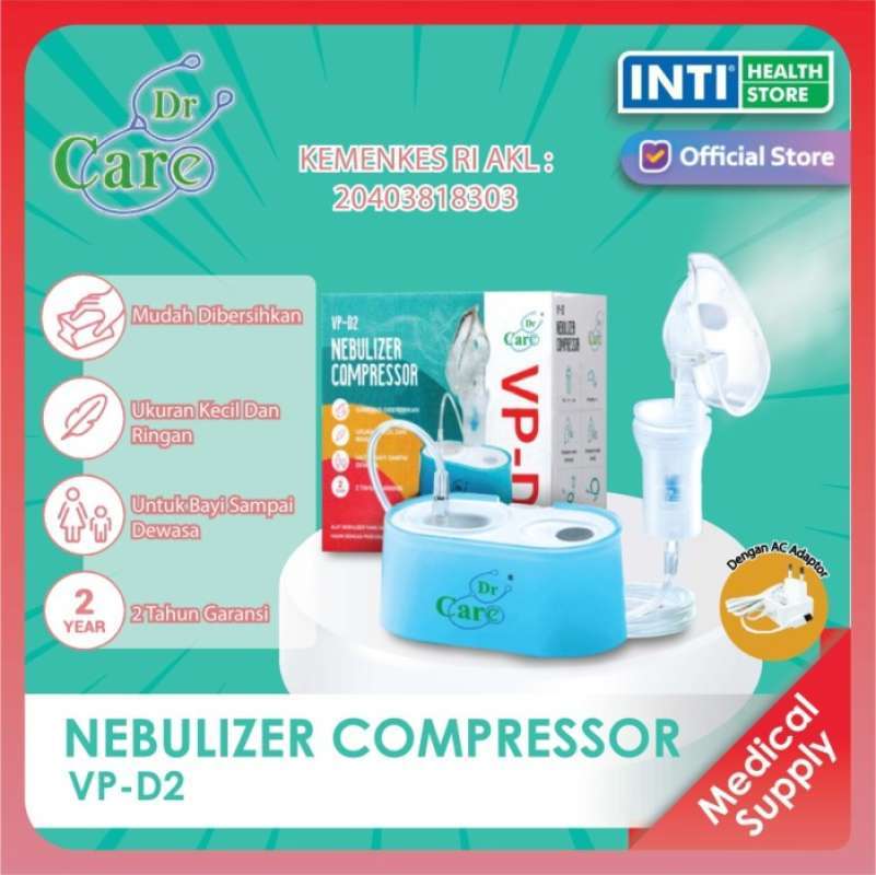 Jual Dr Care | Nebulizer Compressor VP-D2 | Alat Terapi Uap | Terapi ...