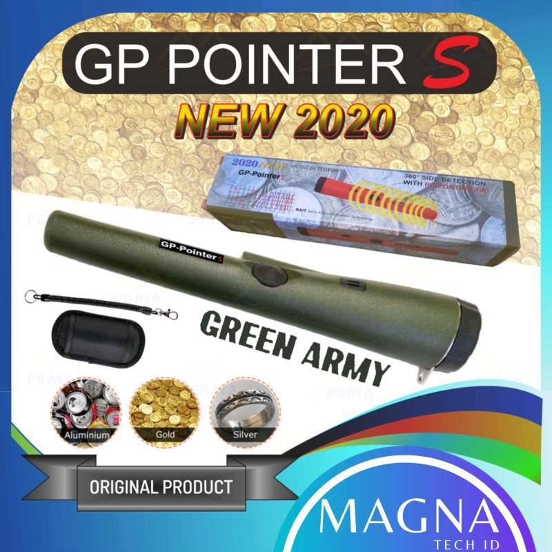 Jual GP Pointer S Metal Detektor Alat Deteksi Logam Emas Metal Perak di Seller Magna Tech ID ...