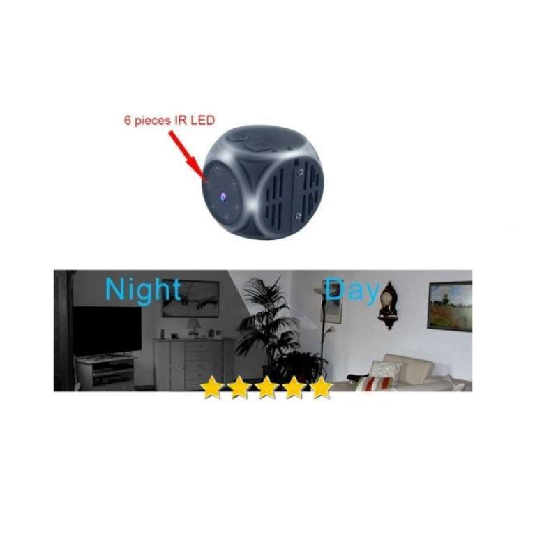 Promo Cctv Super Mini Spy Camera Night Vision Sensor Gerak Kamera ...