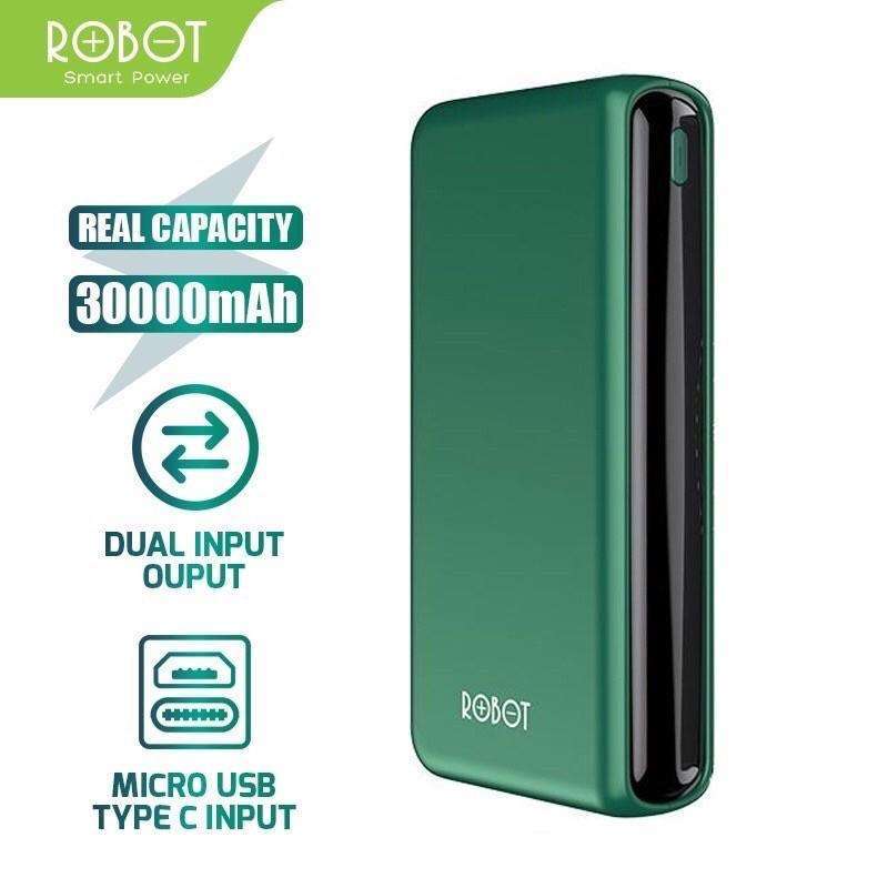 Jual Powerbank Robot RT31 3000 mAh Fast Charging 18W 3A Dual Input ...