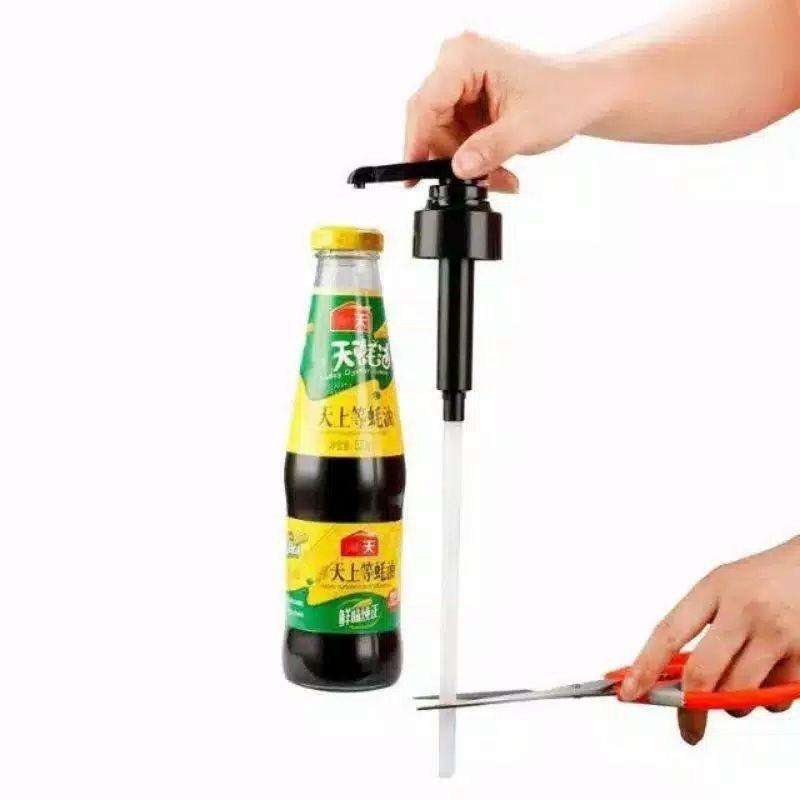 Jual Alat Tekan Saus Oil /Syrup Alat Press Pompa Tekan Untuk Botol Saus ...