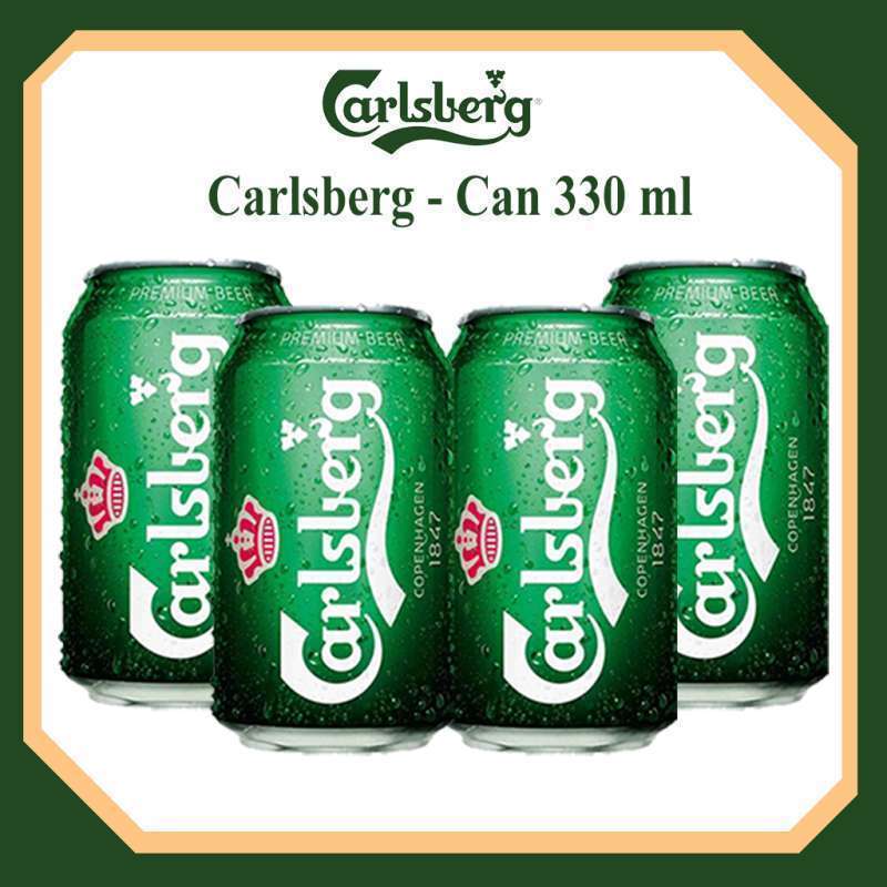 Jual CARLSBERG BEER CAN MP4 4X330ML di Seller Ranch Market Pulosari ...